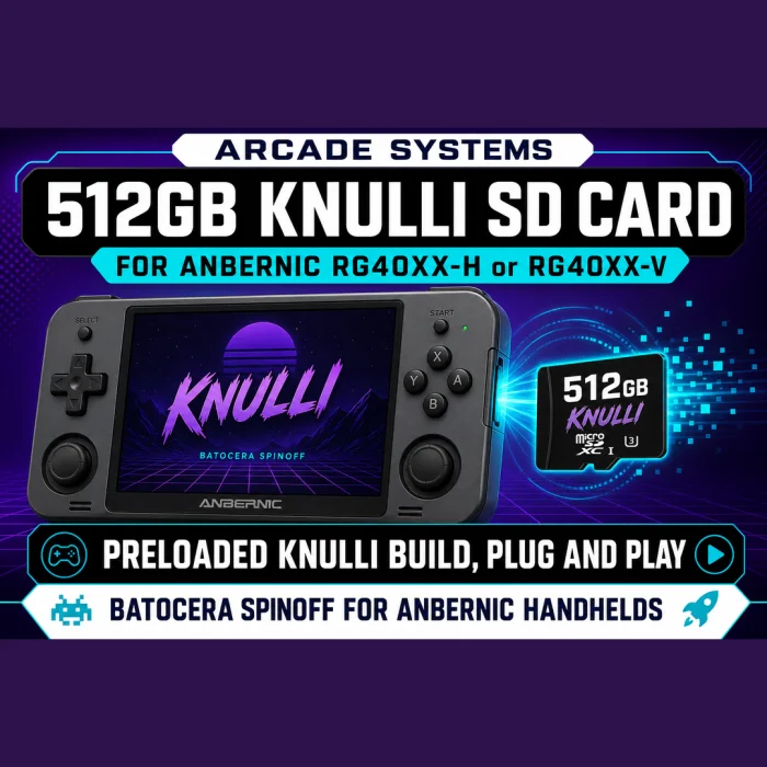 512GB Knulli SD Card for Anbernic RG40XX-H / RG40XX-V