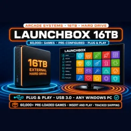 16TB Launchbox Drives & Downloads