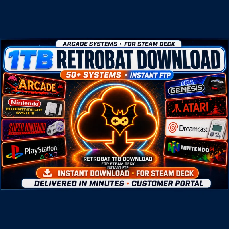 1TB RetroBat Download for Steam Deck