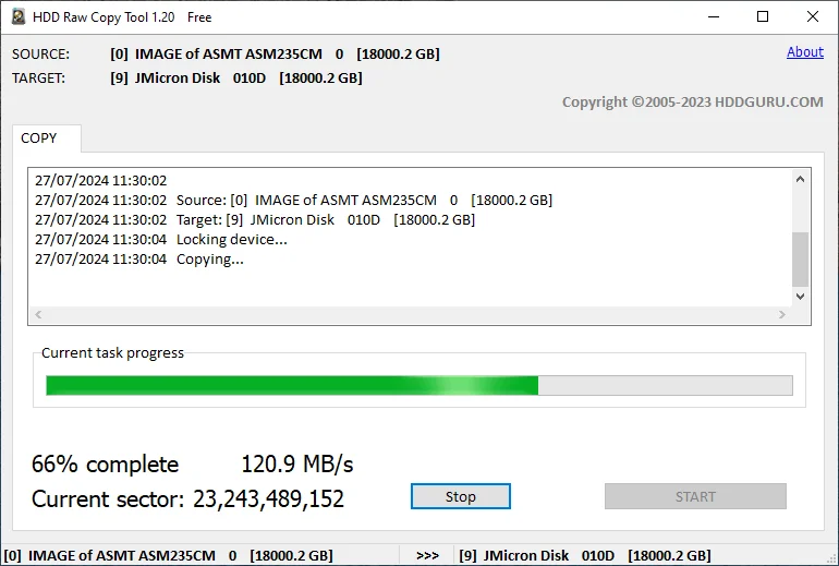 HELP - HDD RAW COPY TOOL