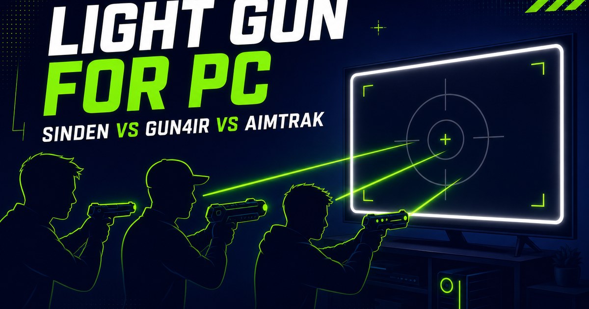 Light Gun for PC 2026: Sinden vs GUN4IR vs AimTrak