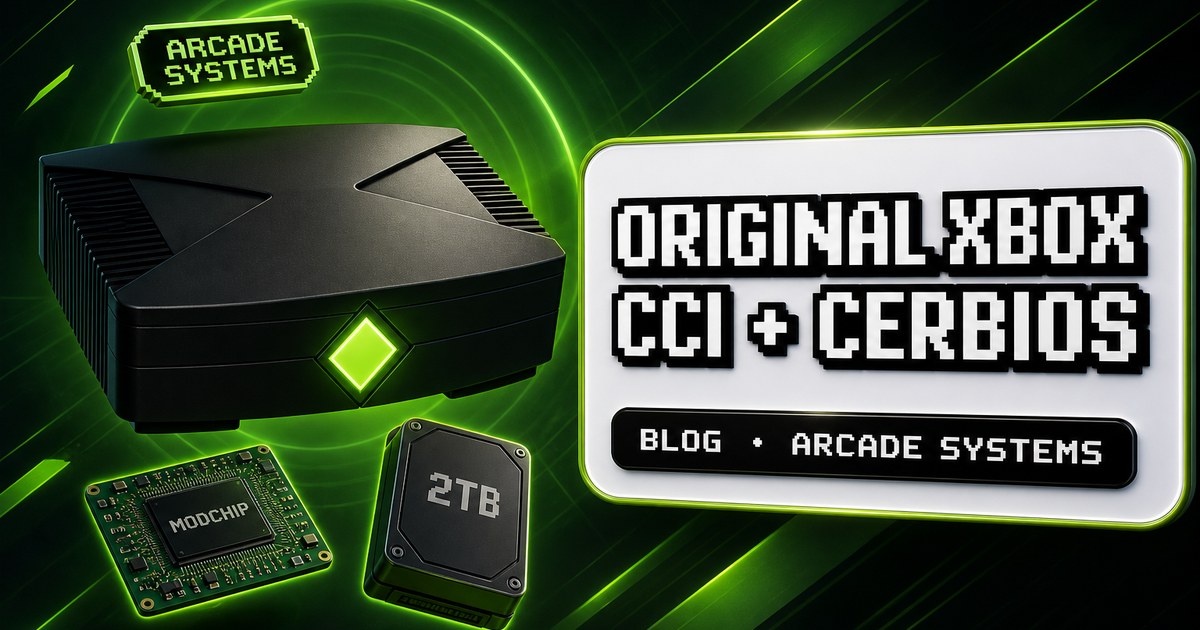 Original Xbox CCI + Cerbios Soft-Mod and Modchip Guide